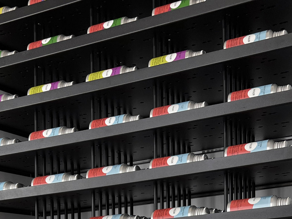 Hair Color Organizer Storage Cabinets for Salons | Dyerector